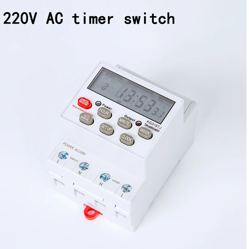 Time control switch, time controller switch, KG316T-J AC220V AC380V timer | AliExpress