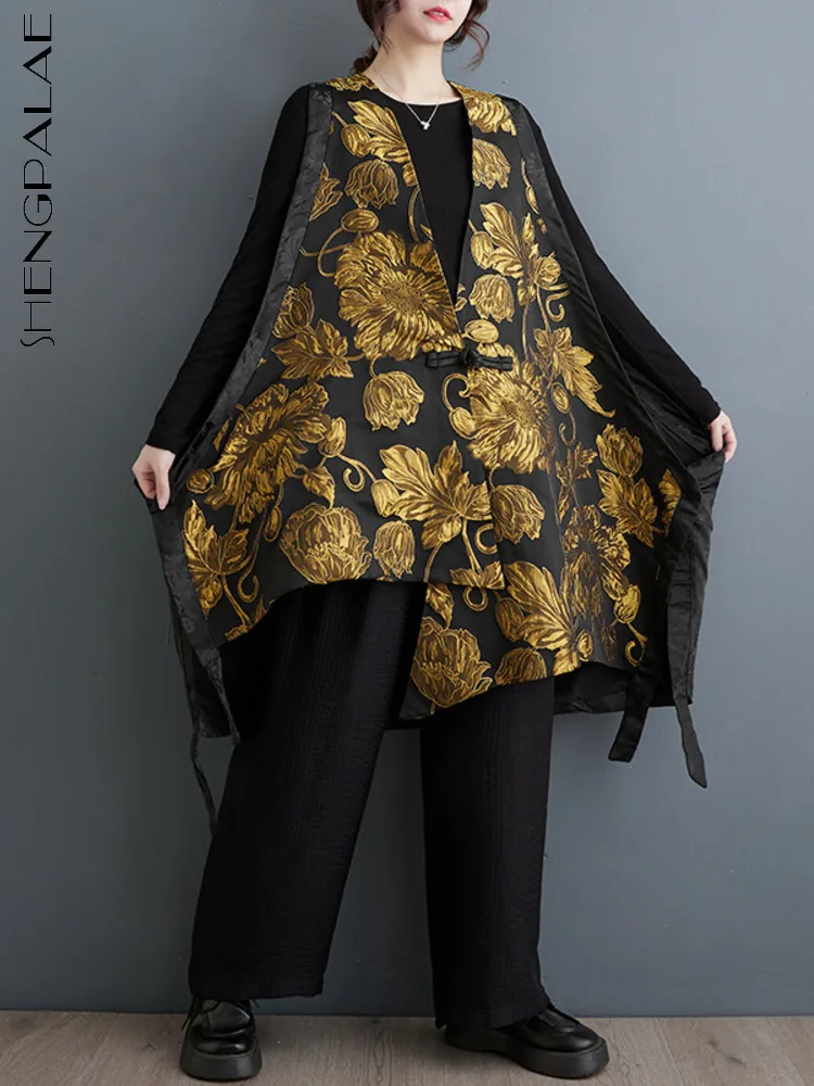 SHENGPALAE-colete-jacquard-sem-mangas-para-mulheres-regata-de-pe-a-nica ...