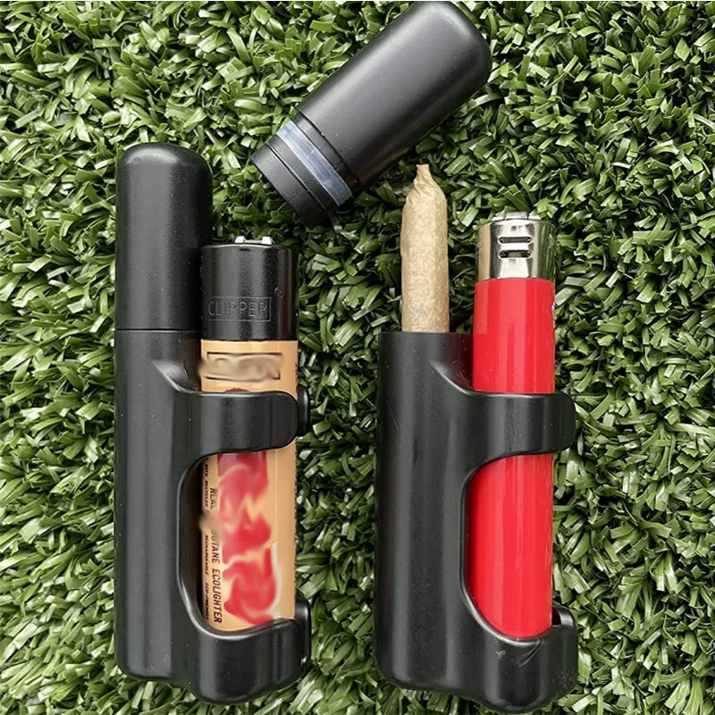 New-acrylic-plastic-anti-odor-anti-pressure-storage-tube-lighter-snap ...