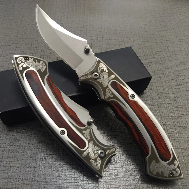 Wood Handle Folding Knife – Adventure Ready Outlet