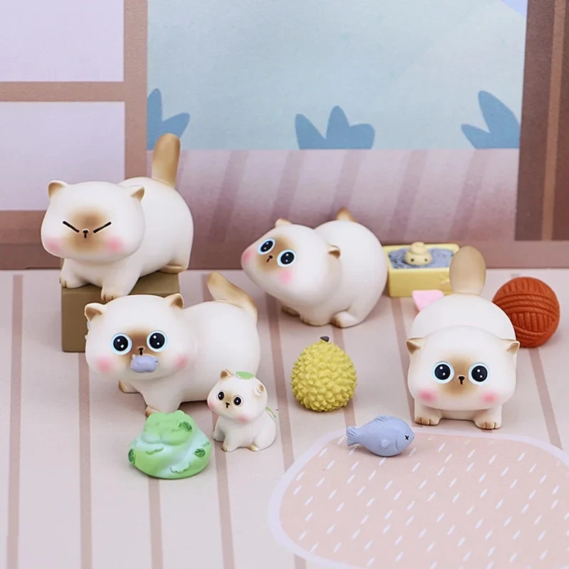 Kawaii Azuki Blind Box Bean Curd Small Siam Daily Fashion Play Cute ...