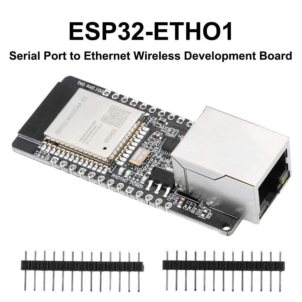 ESP32-WROOM-32-WT32-ETH01-Embedded-Serial-Port-to-Ethernet-WiFi-BT-Wireless-Development-Board ...