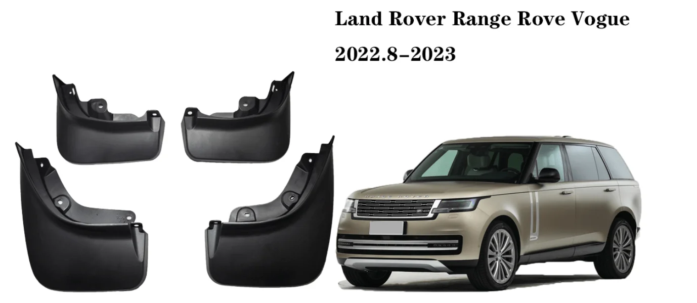 Mudguards for Land Rover Range Rover Vogue 2022 2023 Mudflap Fender ...