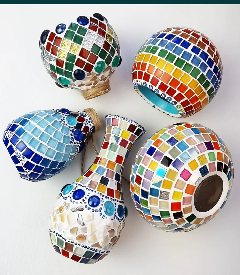 Mosaic Tile Square Transparent Stone Used For DIY Crafts Children's ...