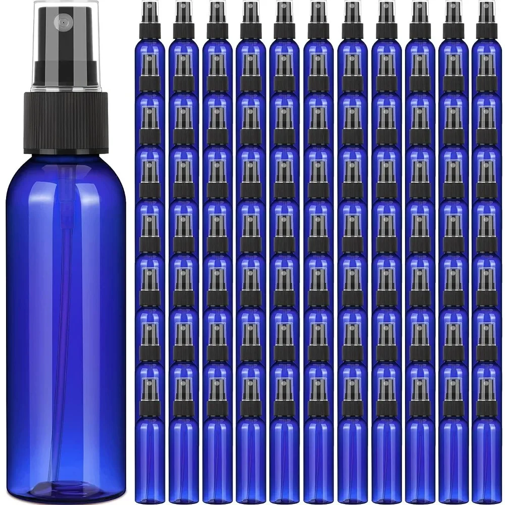 50PCS-20-30-50-60-100ml-Empty-Blue-Spray-Refillable-Bottles-Fine-Mist ...