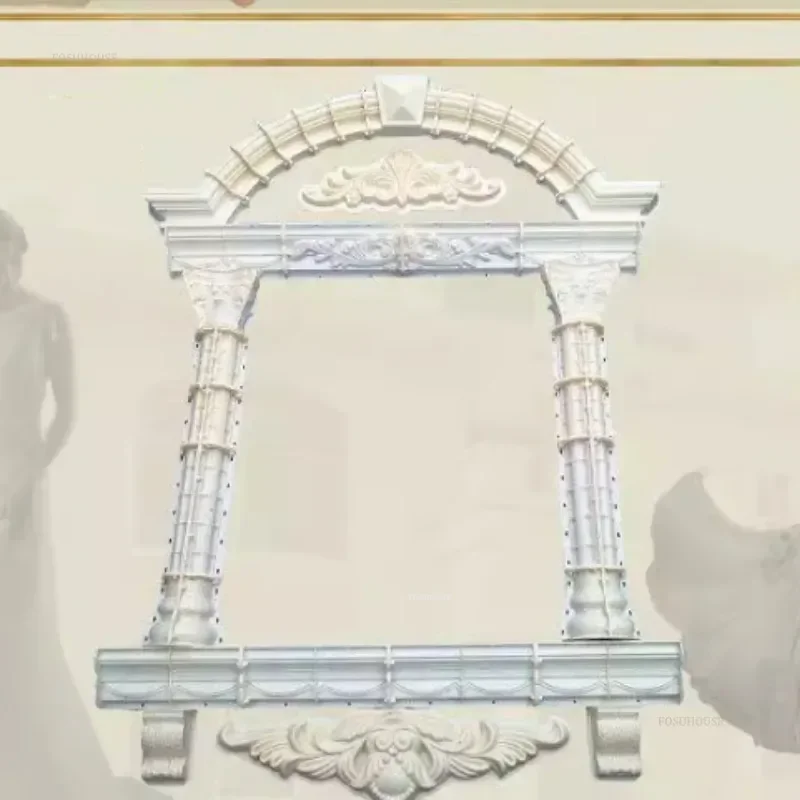 Roman Column Window Model House Wall Decoration Window Cover Mold ...