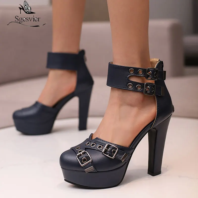 Sgesvier-Ladies-Modern-High-Heels-Sandals-For-Women-2023-Summer-Luxury ...