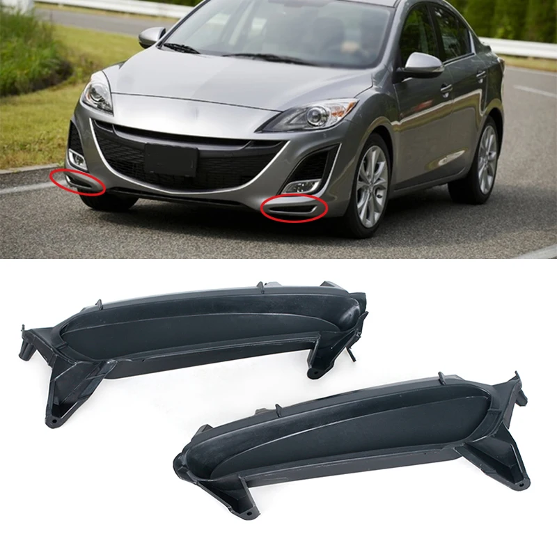 For Mazda 3 M3 BL 2010-2011 Car Front Bumper Lower Hole Trim Cover ...