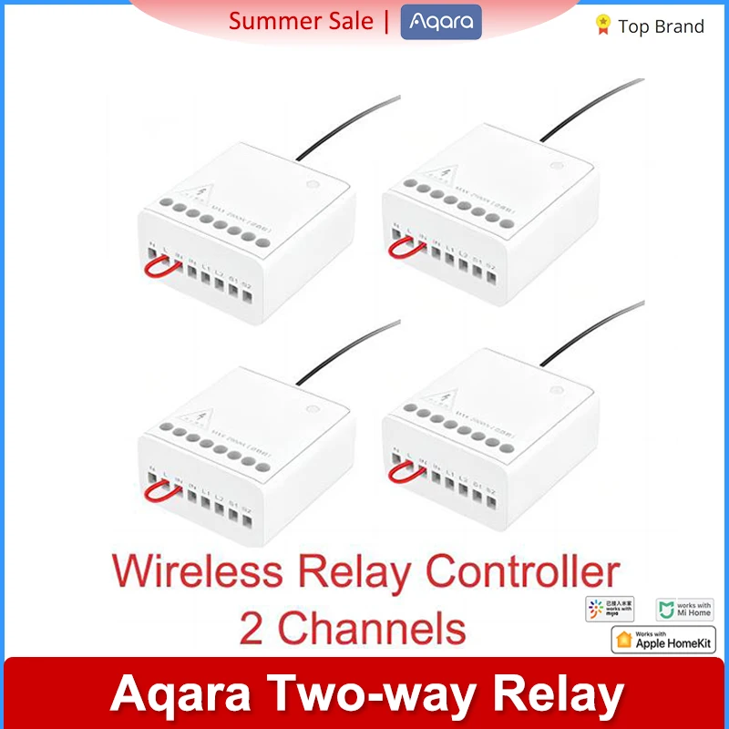 Original Aqara Two-way Control Module Wireless Relay Switch Controller ...