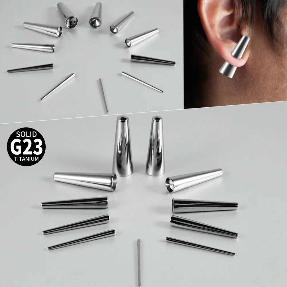 1PC-G23-Titanium-Concave-Taper-Expander-Stretching-Kit-Concave-Ear ...