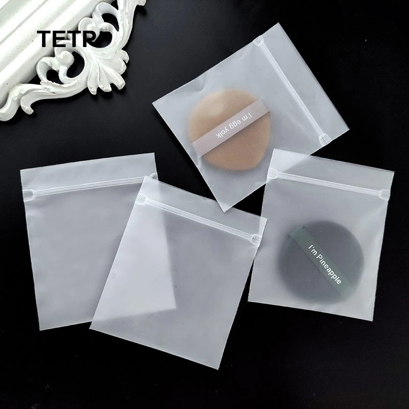 TETP 50Pcs/Lot Frosted Ziplock Bag Puff Small Jewelry Retail Accessory ...