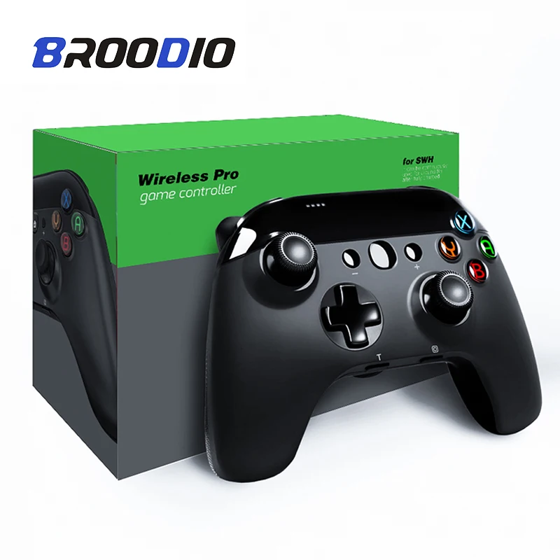 BROODIO Bluetooth Game Controller Gamepad Sem Fio Para Nintendo Switch Pro PC Para Android Phone ...