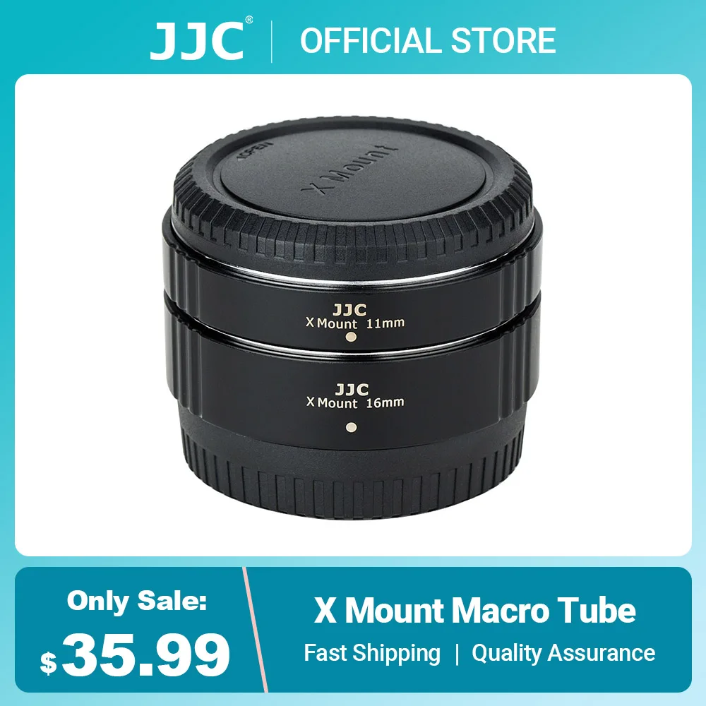 JJC X Mount Macro Extension Tube Kit Close Up Auto Focus Smart Adapter ...