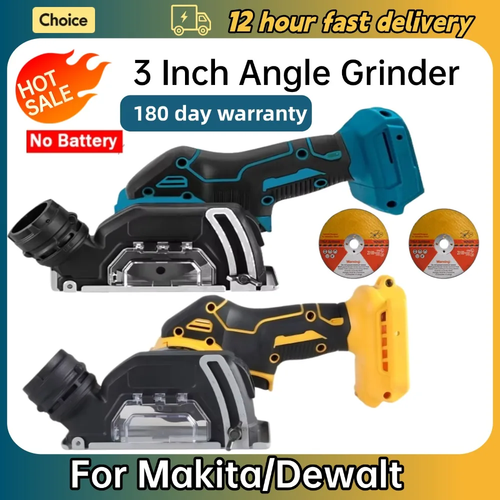3 Inch Mini Angle Grinder amoladora herramientas Cordless power tool ...