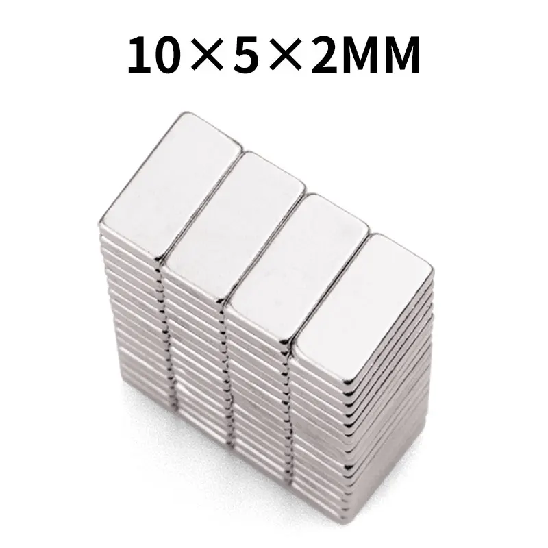 Strong-magnet-thin-rectangular-10-5-2mm-magnet-10X5X2MM-neodymium-iron ...