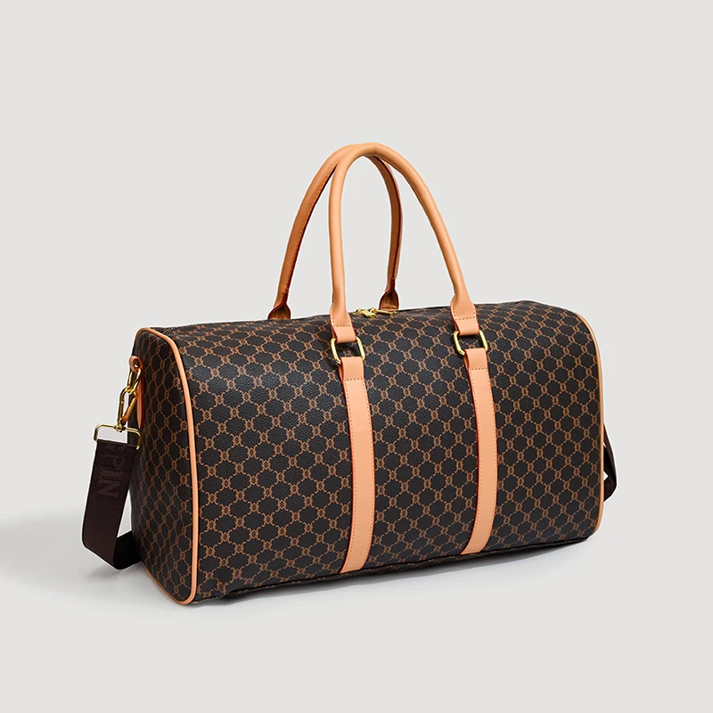 designer luxury bag large capacity PU leather women's handbag travel ...