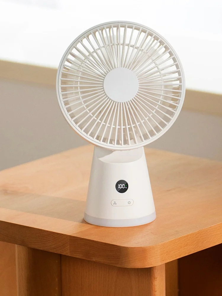 Mini-Electric-Table-Fan-USB-Rechargeable-3600mAh-Battery-Desk-Fan ...