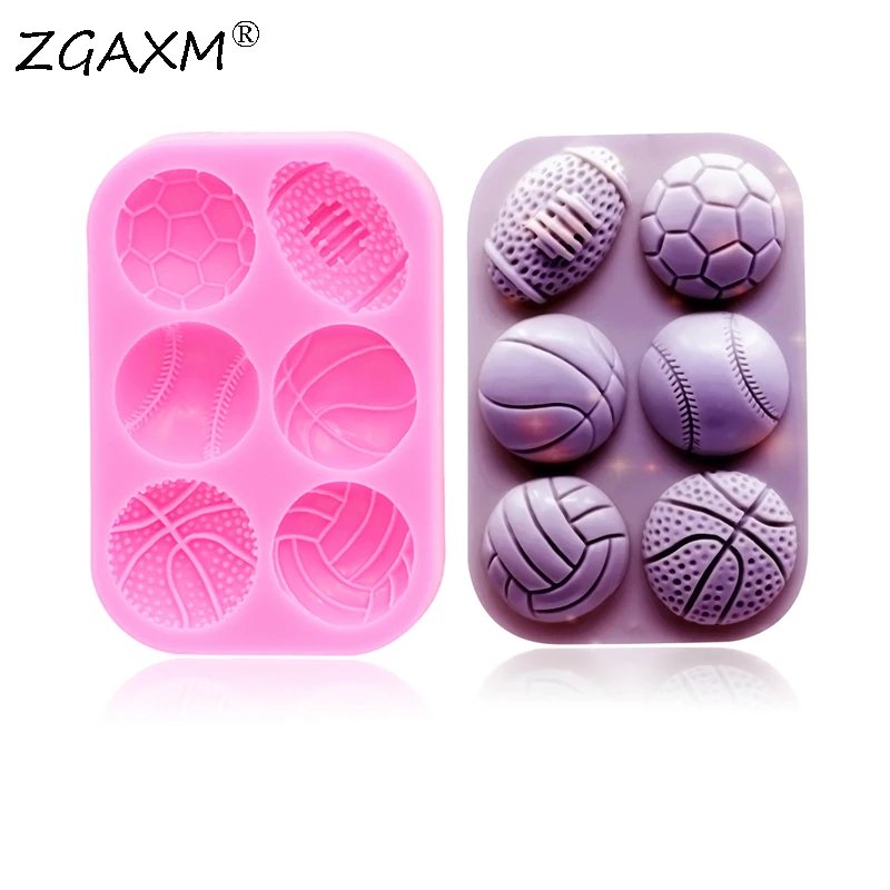 LM-649-DIY-sports-ball-football-basketball-accessories-jewelry-silicone ...