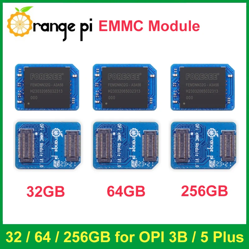 Orange-Pi-EMMC-Module-32GB-64GB-256GB-Fast-Read-and-Write-Speeds-High ...