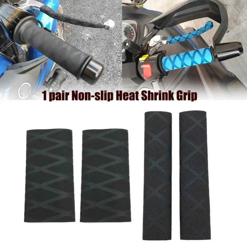 Motorcycle-Heat-Shrinkable-Non-Slip-Handle-Rubber-Sleeve-Handlebar ...