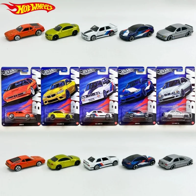 Hot Wheels Bmw Set 2025 Silver Series M1 M2 M3 M4 M5 1:64 Scale Die ...