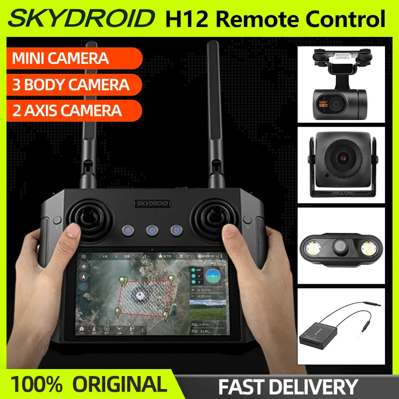 Skydroid-H12-Remote-Control-12CH-1080P-Agricultural-Spray-Drone-Digital ...