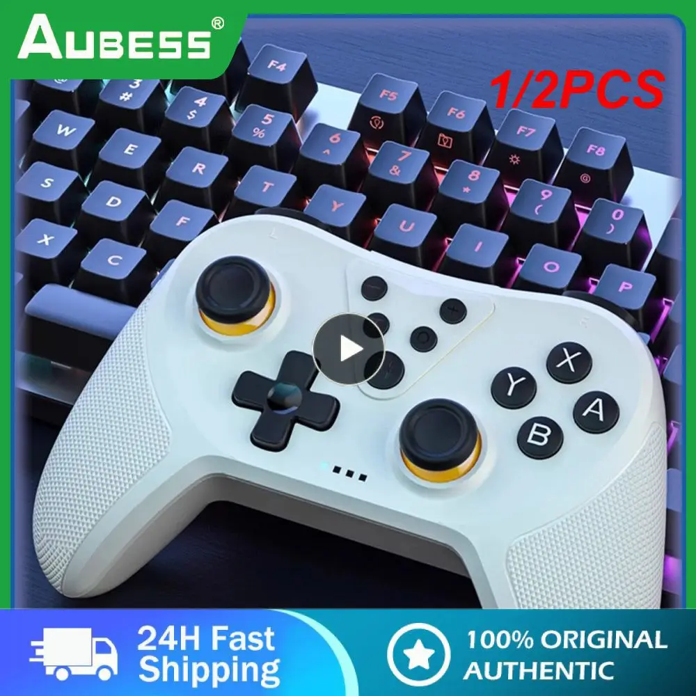1-2PCS-Wireless-Controller-Gamepad-With-Turbo-Motion-Wake-up-Function ...