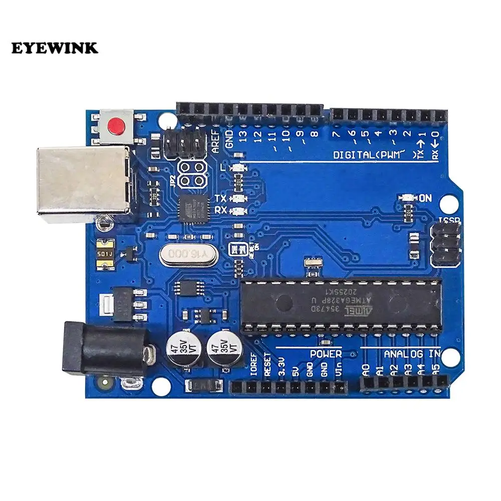 UNO R3 Development board ATmega16U2 mega328P chip MCU module CH340G