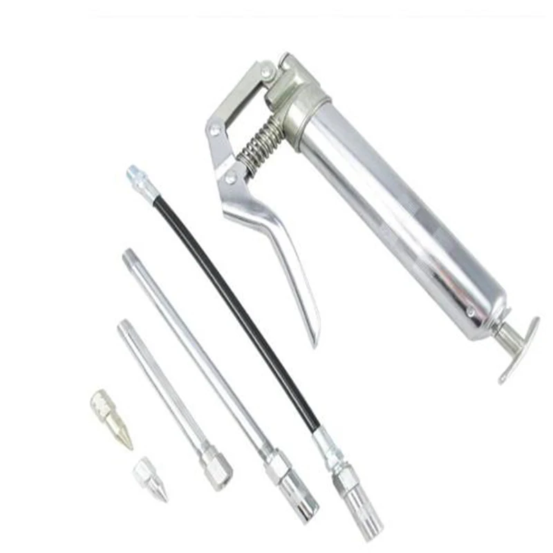 120CC-Car-Manual-Grease-Gun-Kit-Oiler-Syringe-Car-Oil-Pump-With-Oil ...