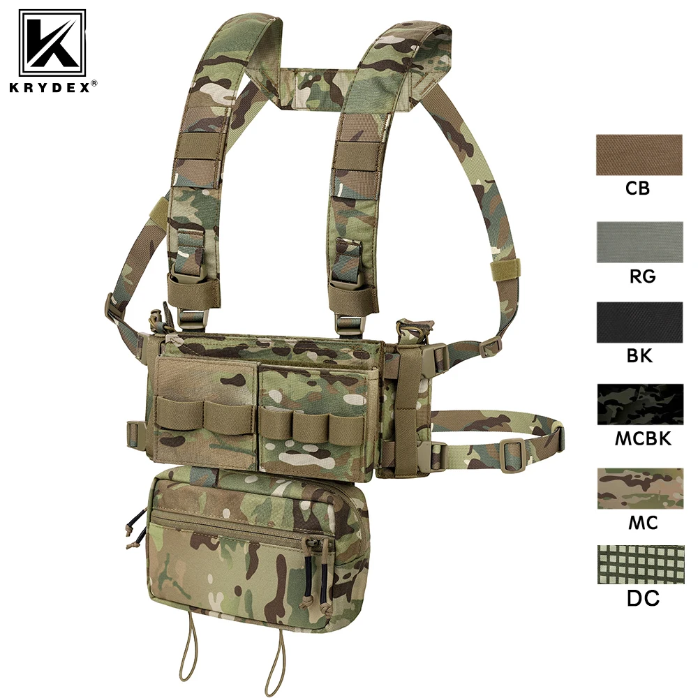 KRYDEX-MK3-MK4-Micro-Fight-Chassis-Modular-Chest-Rig-Airsoft-Hunting ...