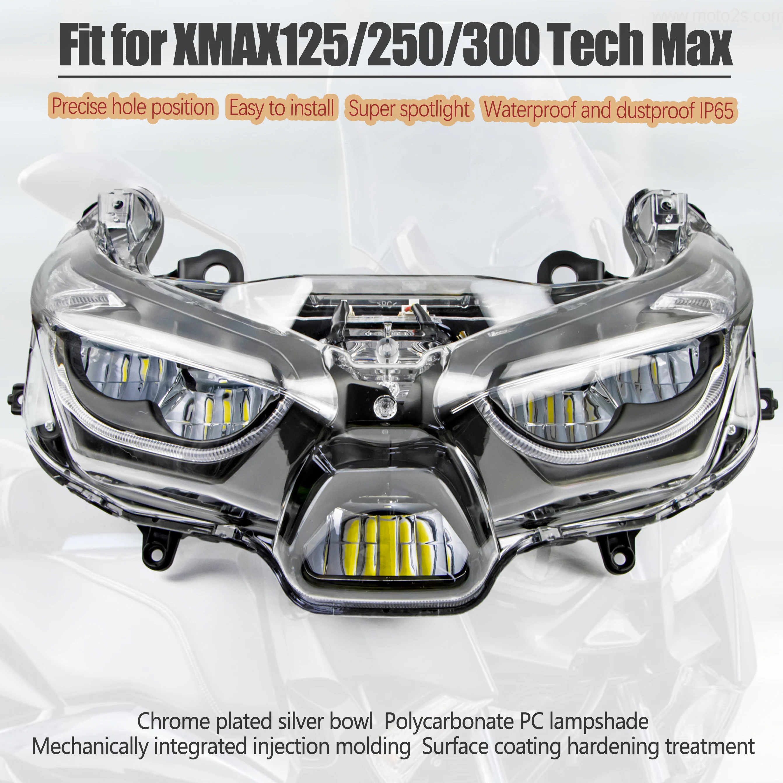Fit-for-2018-2021-YAMAHA-XMAX125-XMAX250-XMAX300-Motorcycle-LED ...