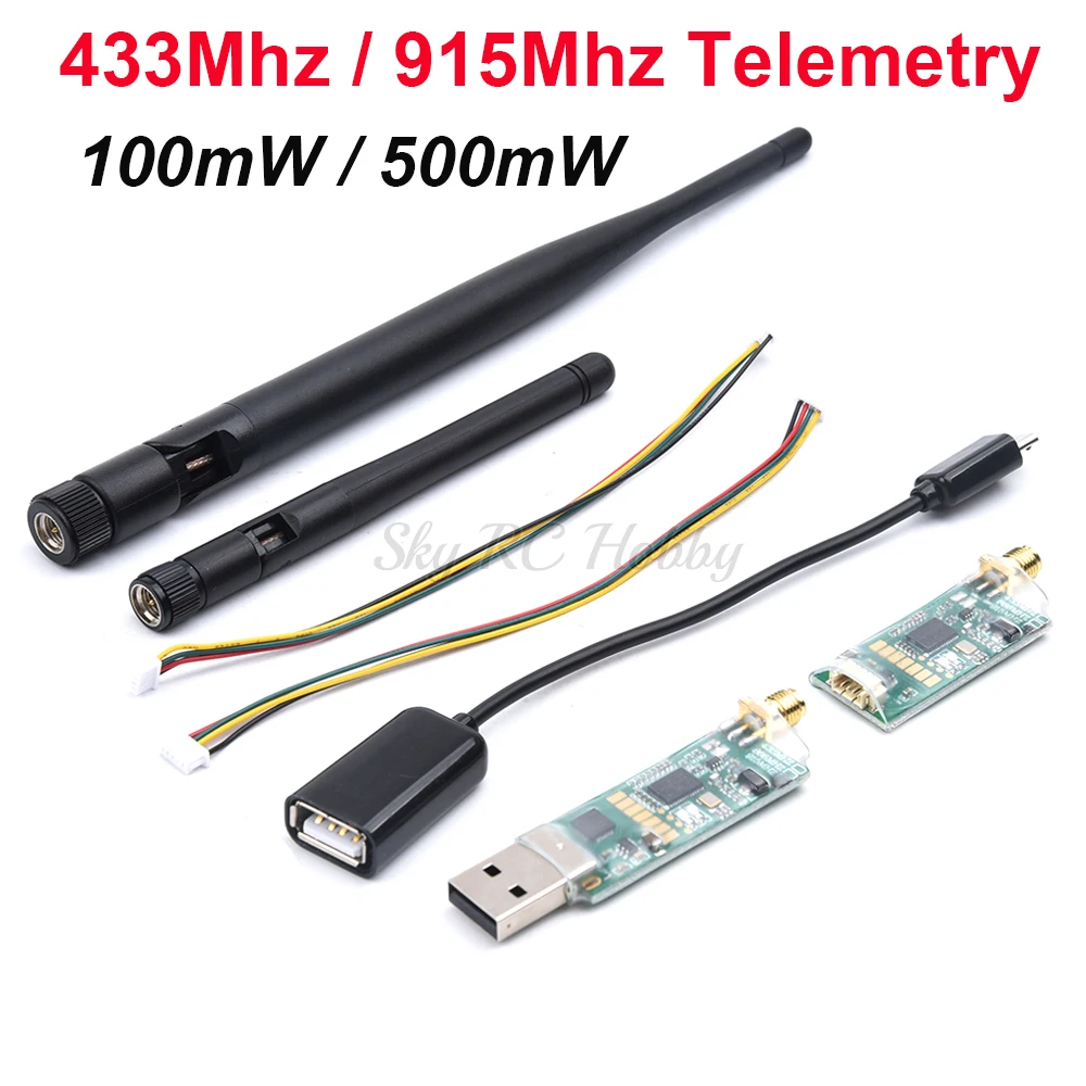 3DR 433Mhz 100mW / 915Mhz 500MW Radio Telemetry Air Ground Data ...