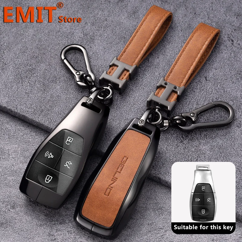 Zinc-Alloy-Key-Case-for-Baic-Beijing-BJ40-PLUS-EX5-EU5-EC5-BJ80-U7-X7 ...
