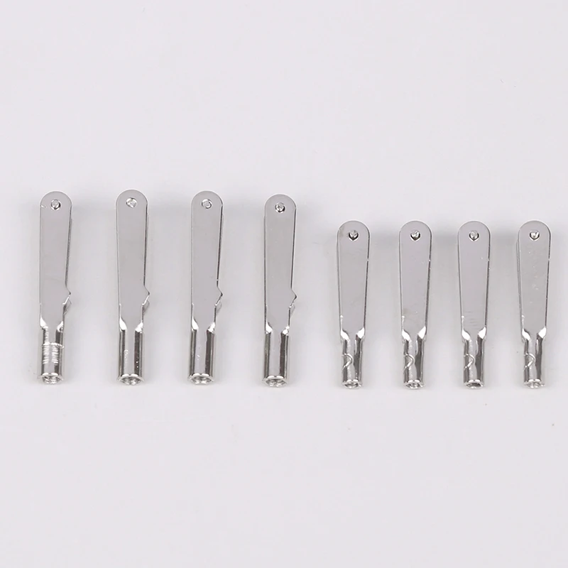 10PCS-M2-M3-Metal-Iron-Clevis-Chuck-Pull-Rod-Connector-Clamp-Horn-Alloy ...