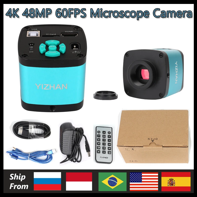 48MP-HDMI-USB-1080P-60FPS-4K-4800W-Industrial-Electronic-Digital-Video ...