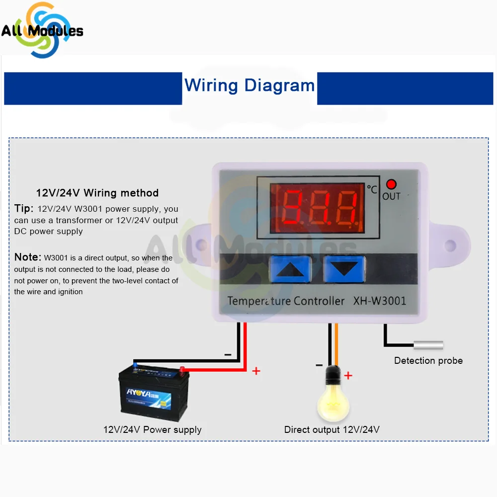 XH-W3001-XH-W3002-Microcomputer-Digital-Temperature-Controller-Thermostat-Intelligent-Electronic ...