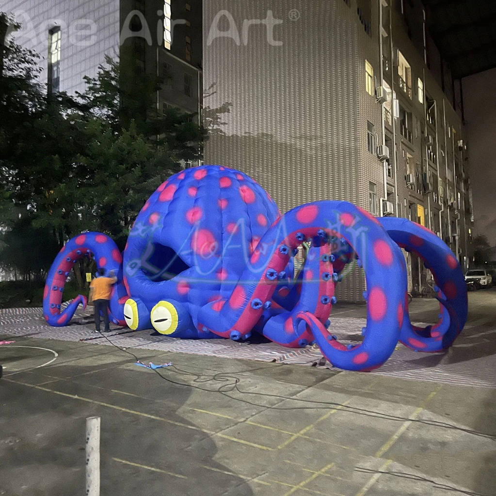 12-Meters-Inflatable-Octopus-DJ-Booth-Inflatable-Octopus-with-Air ...