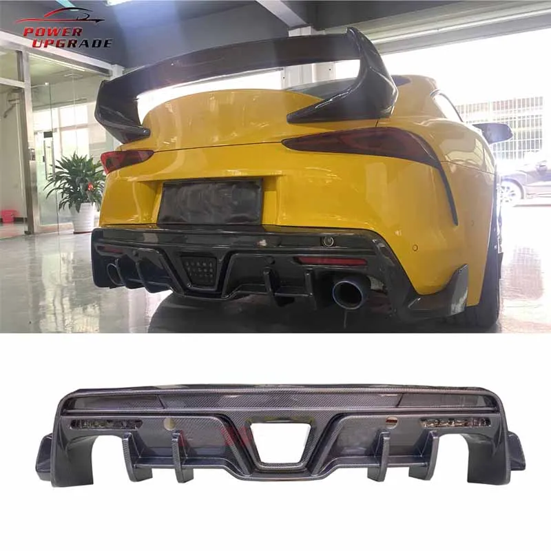 Exterior Parts Carbon Fiber Toms Style Rear Diffuser For Toyota Gr ...