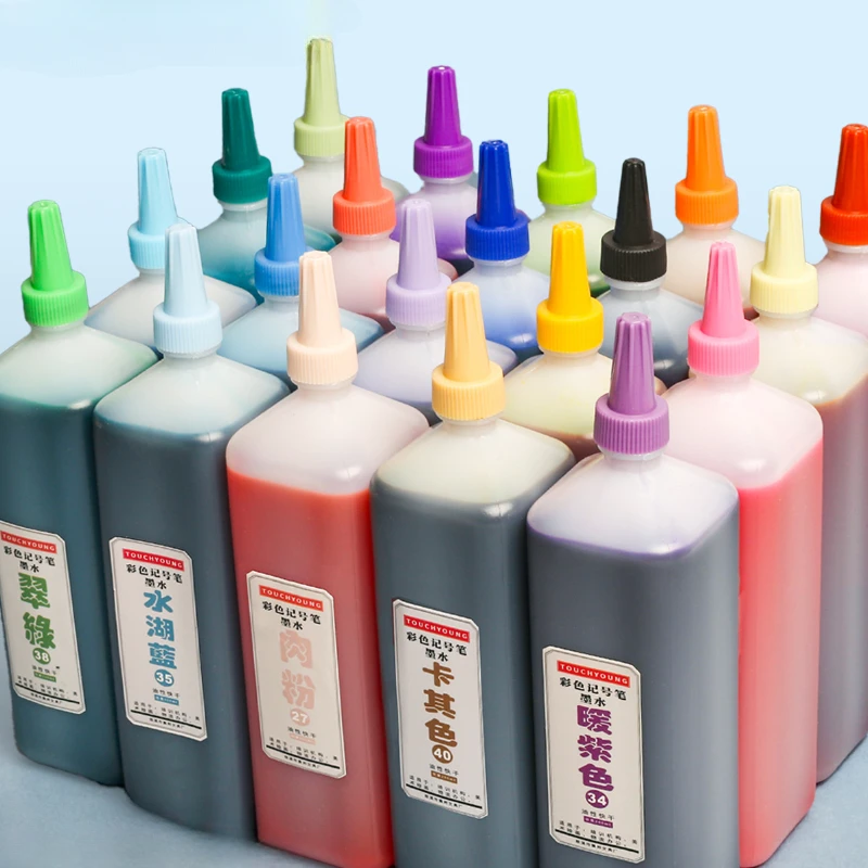 1pcs-Color-Marker-Pen-Ink-Refill-200ml-40-Colors-Oil-based-Marker ...