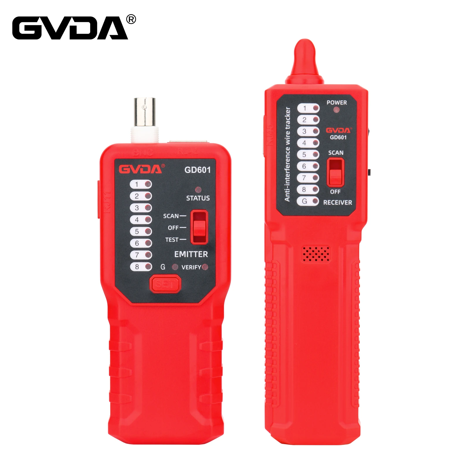 GVDA-Professional-Anti-interference-Wire-Tracker-Network-Cable-Tester ...