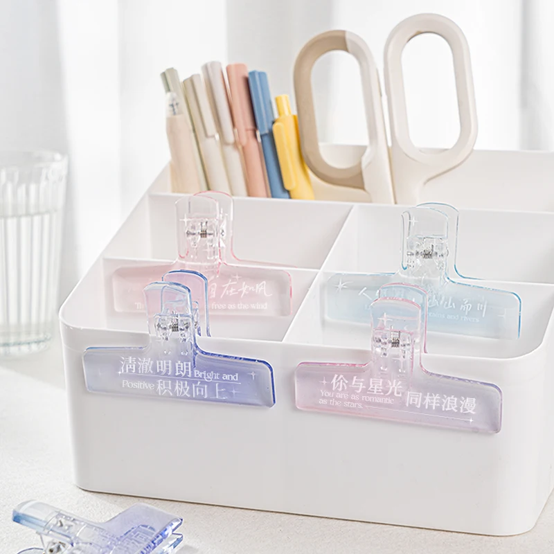 Fashion Korean Plastic Paper Clips