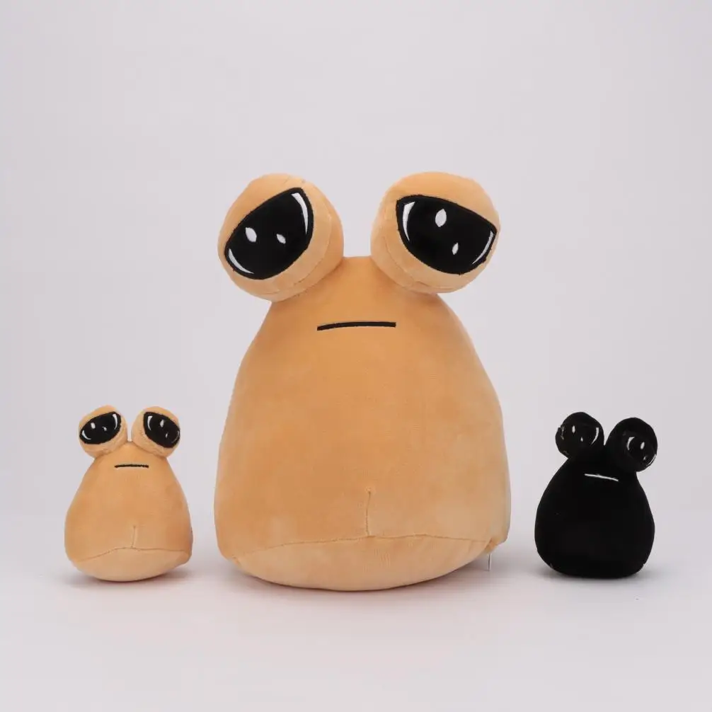 3pcs-Anime-Game-My-Pet-Alien-Pou-Kawaii-Cartoon-Plush-Toys-Pou-Plushie ...