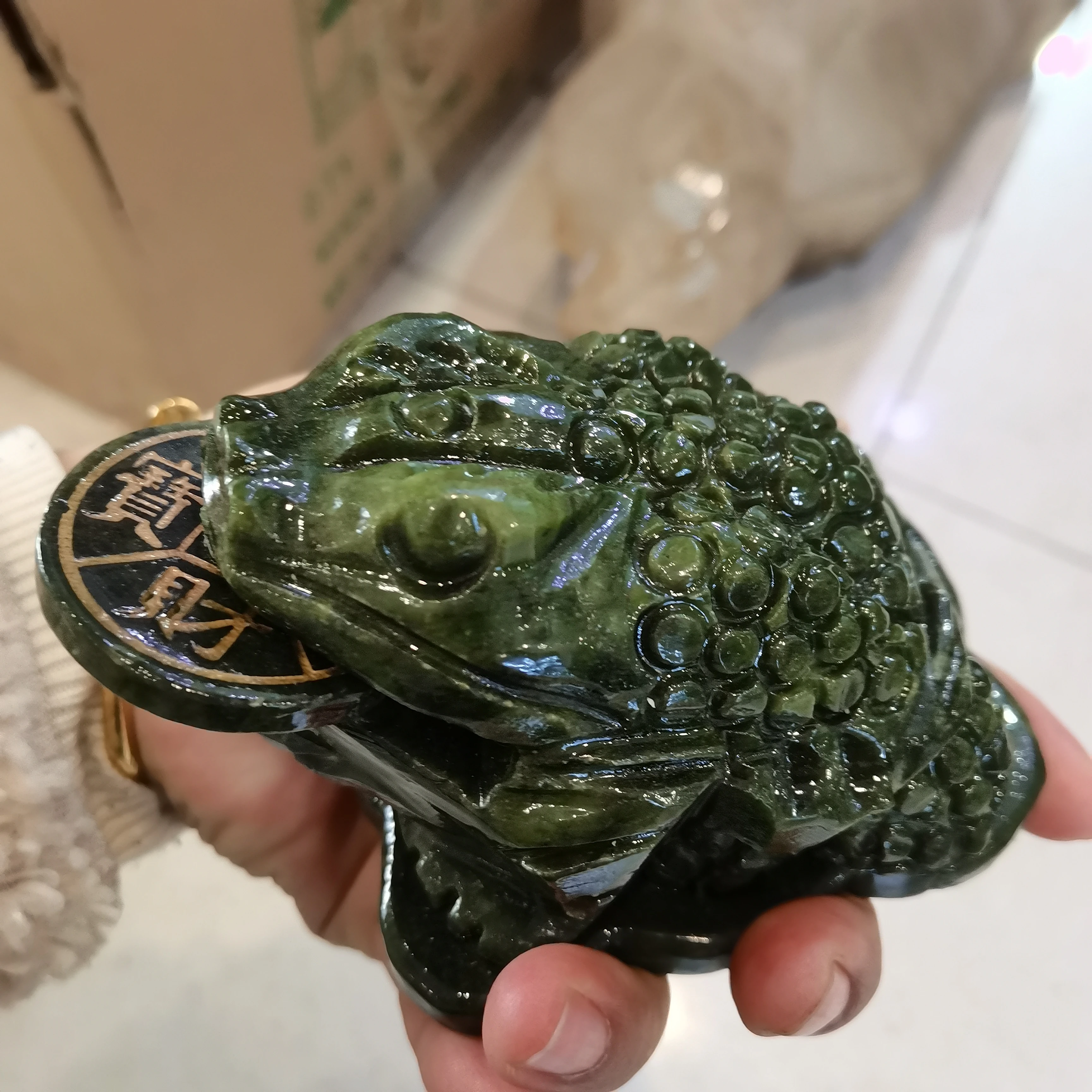 12and15cm Collection Chinese Natural Jade Jade Carving Ornaments Jade ...