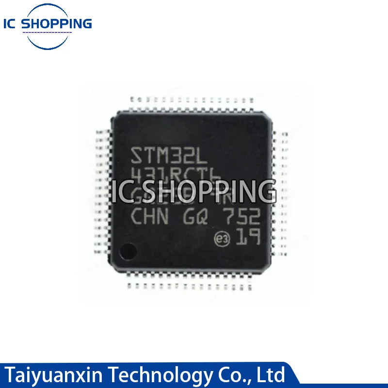 STM32L431RCT6 STM32L431 STM32 L431RCT6 LQFP64 Cortex-M4 32-bit Microcontroller MCU IC Controller ...