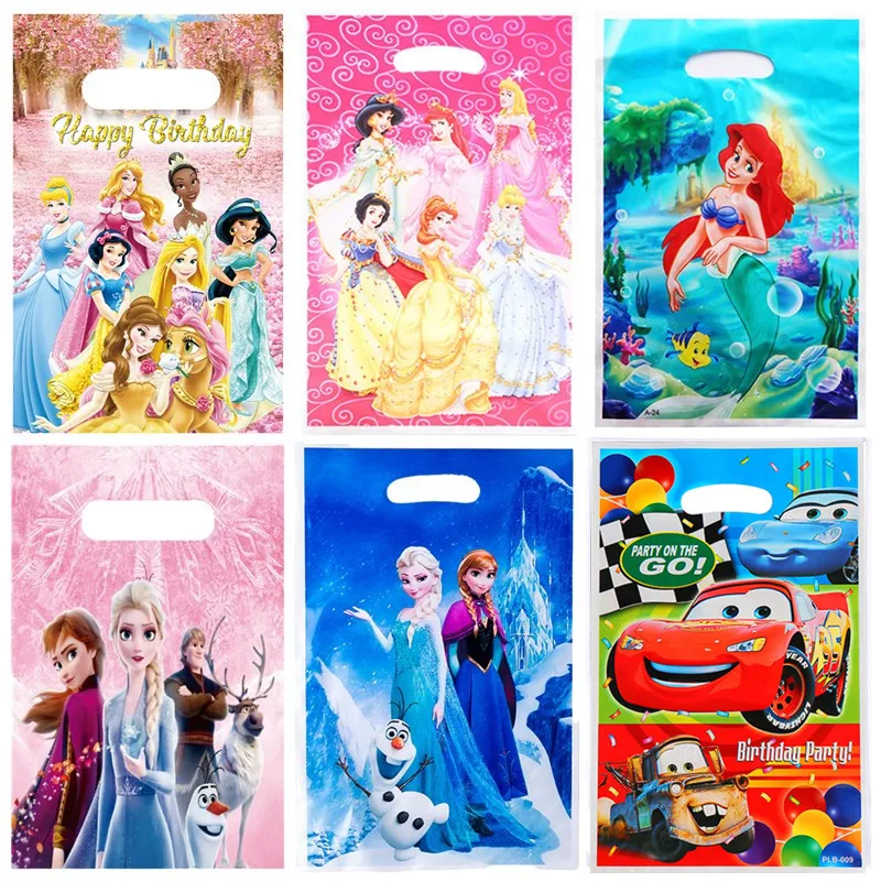 Frozen-Elsa-Anna-Candy-Bag-Gift-Bag-Snow-White-Mermaid-Mickey-Mouse ...