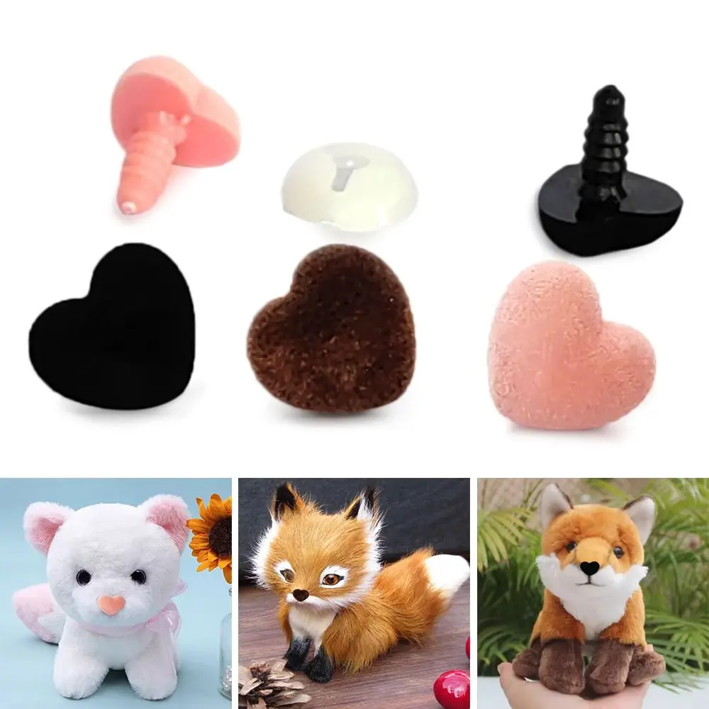 10Pcs-Triangle-Nose-Plastic-Safety-Parts-Doll-Love-DIY-Craft-Noses-For ...