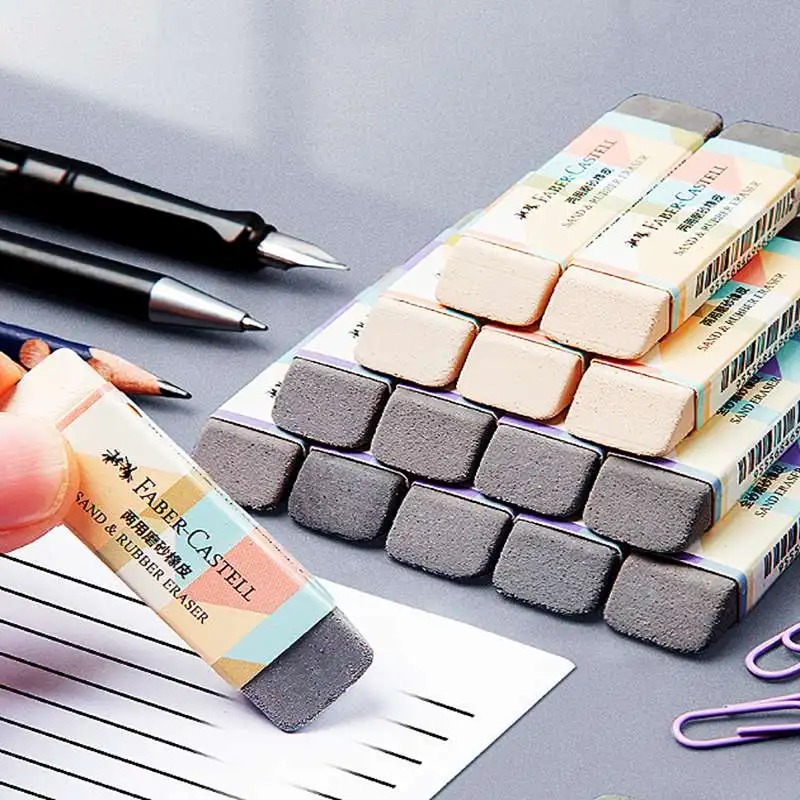 Faber-Castell-Matte-Eraser-For-Ball-Point-Pen-Gel-Pen-Highlight-Sand ...