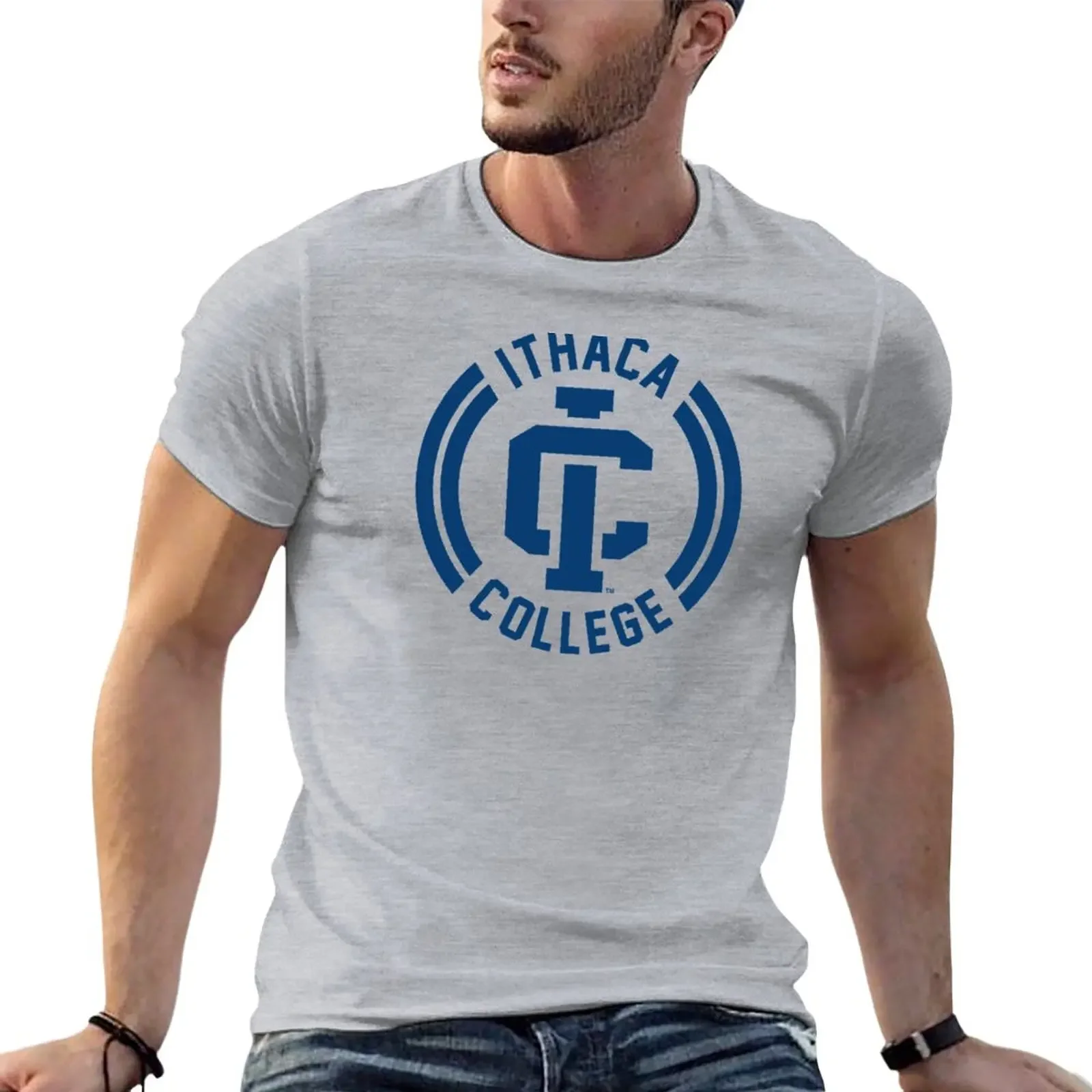 Ithaca-College-bombers-T-Shirt-quick-drying-boys-animal-print-korean ...
