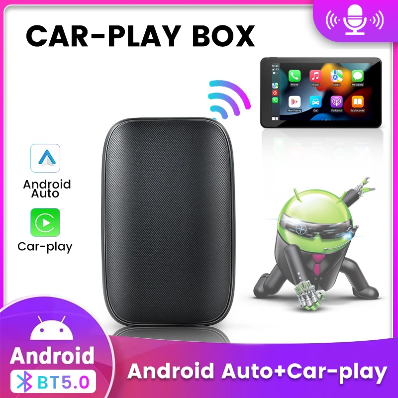 2024-Car-play-Streaming-Ai-Box-Android-Auto-Wireless-Adapter-For-Car ...