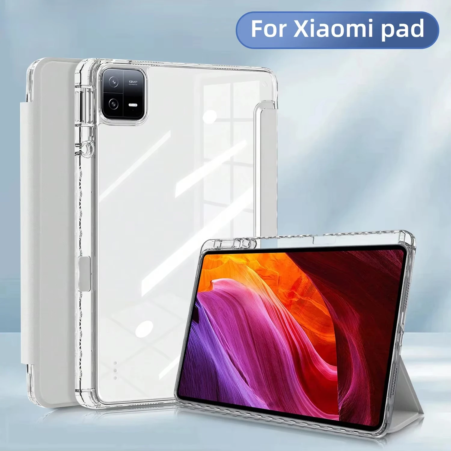 With Pencil Holder Case For Redmi Pad SE 11 Redmi Pad 2 11 Pro 12.1 K ...